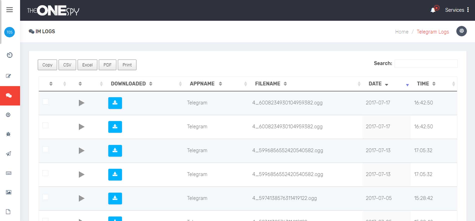 Telegram Spy App - Monitor Telegram Text Messages Chat and Voice Calls