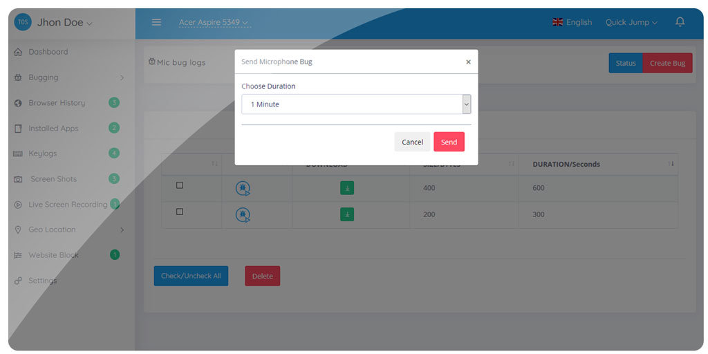 Windows Spy Software for Monitoring and Security - TheOneSpy