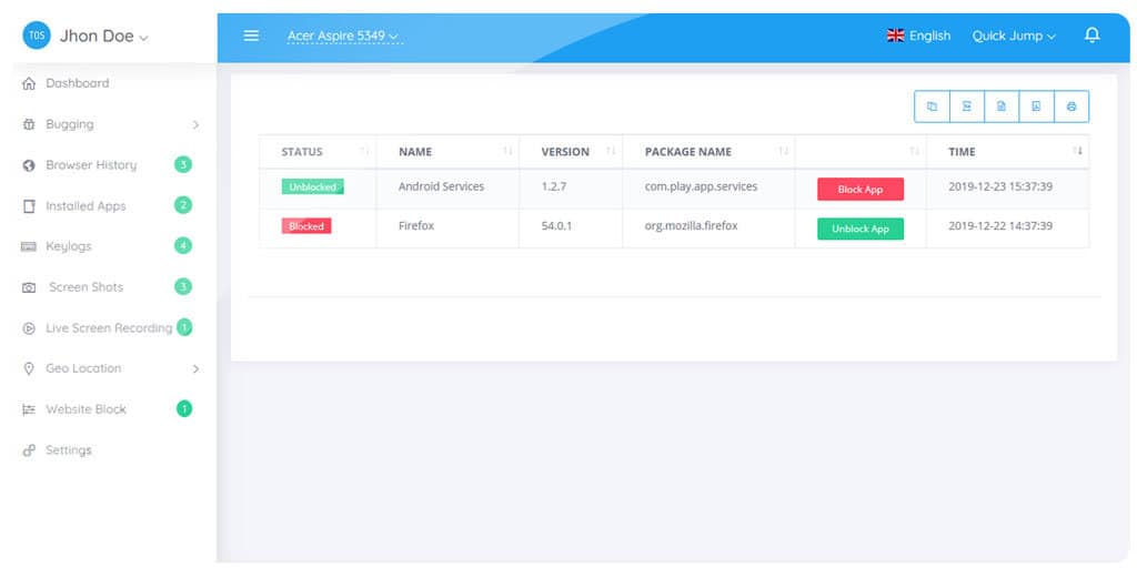 Windows Monitoring Software – Remotely Spy on Windows PC