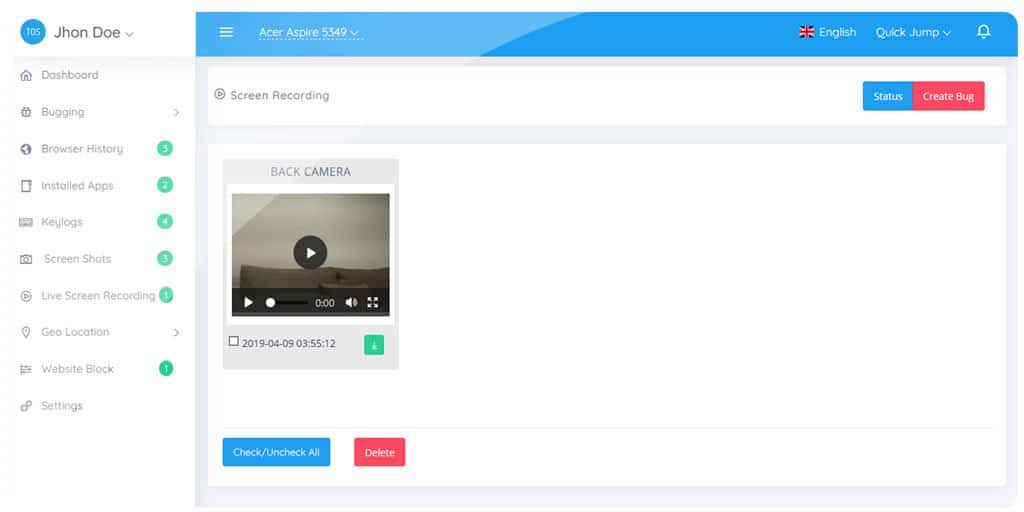 Windows Monitoring Software – Remotely Spy on Windows PC