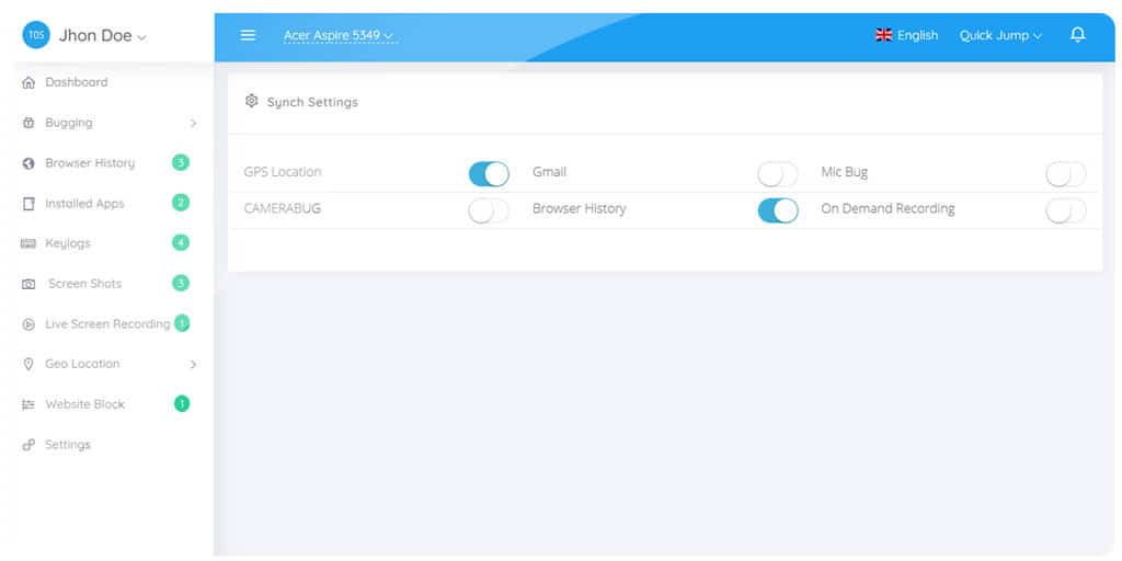 Windows Monitoring Software – Remotely Spy on Windows PC