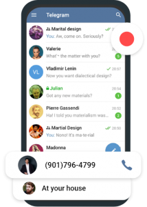 Telegram Screen Recorder to Record App Activities TheOneSpy