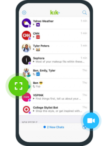 Kik Screen Recording App to Record Real-Time Activities